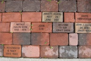 Brick Pavers Engraving - Lincoln Granite
